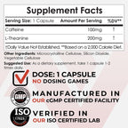 enhanced energy with l-theanine blend