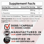 enhanced energy with l-theanine blend