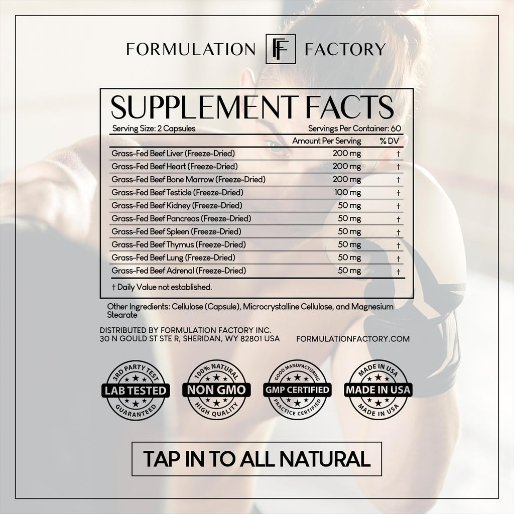 enhanced energy with liver extracts