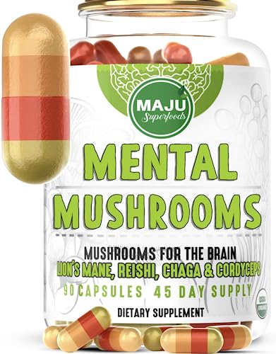 enhanced energy with mushroom supplements