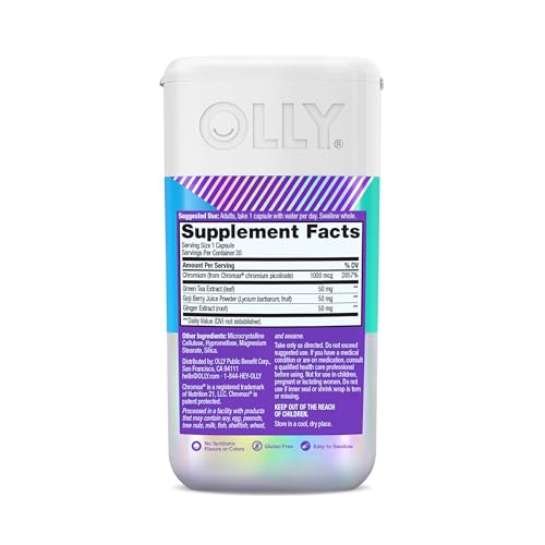enhanced energy with OLLY chromium