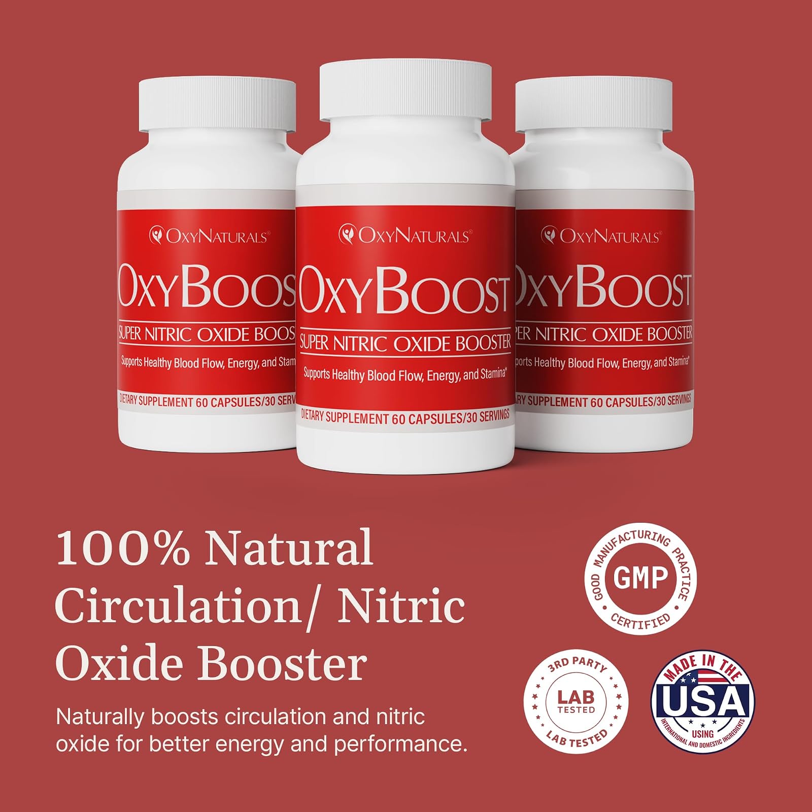 enhanced energy with OxyBoost supplement