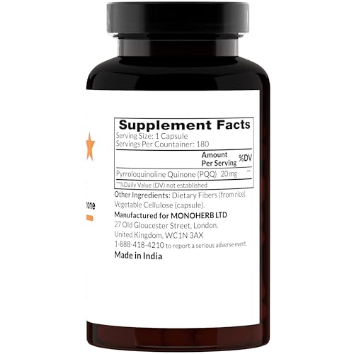 enhanced energy with PQQ capsules