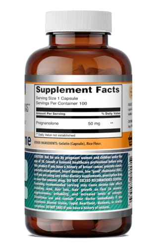 enhanced energy with pregnenolone formula