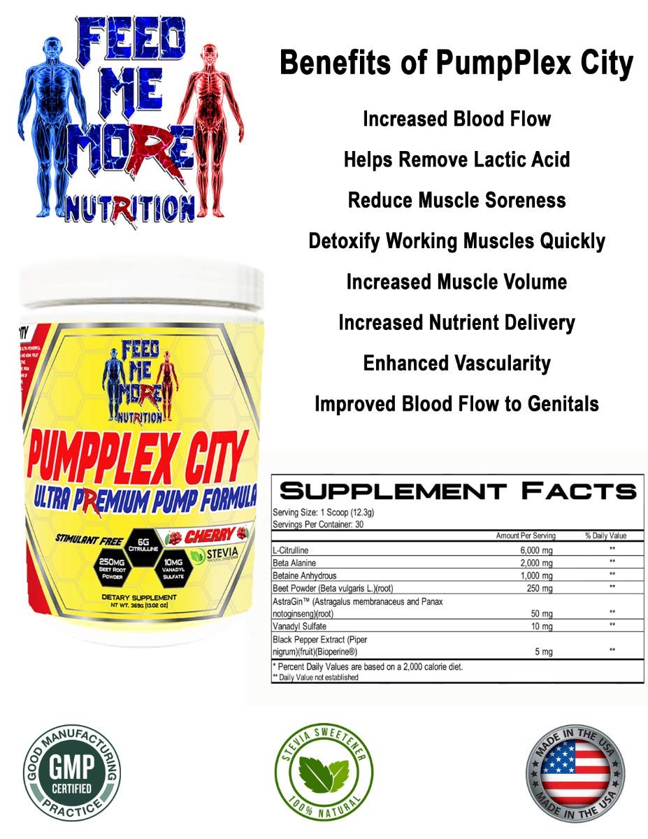enhanced energy with PumpPlex formula
