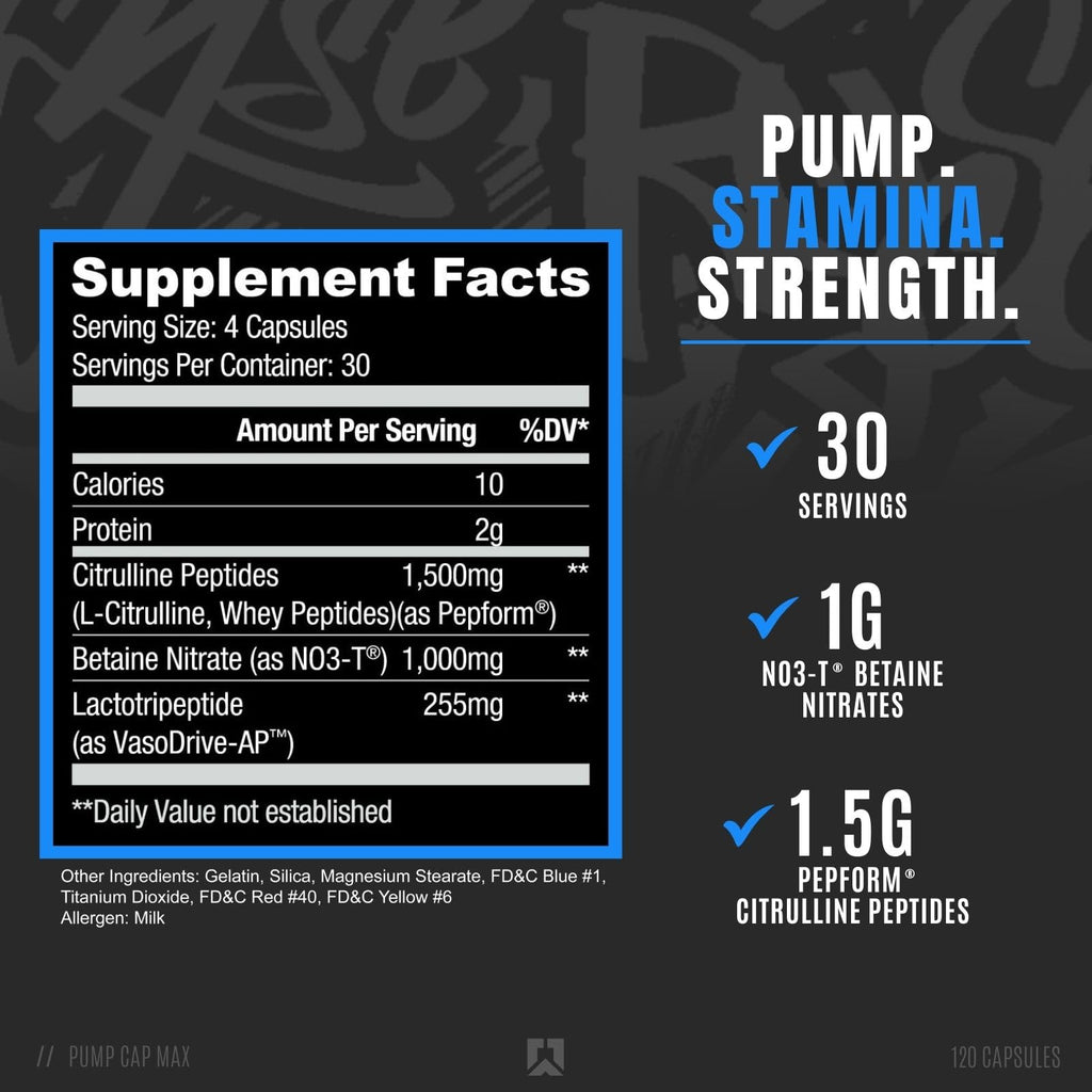 enhanced energy with RYSE pump cap