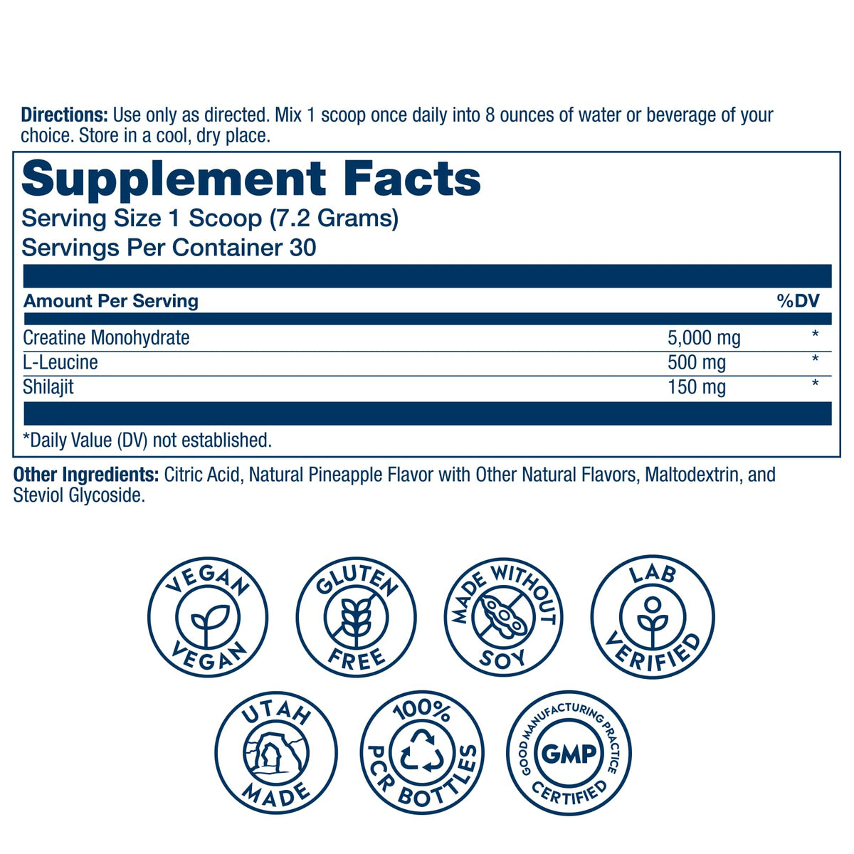 enhanced energy with SOLARAY creatine