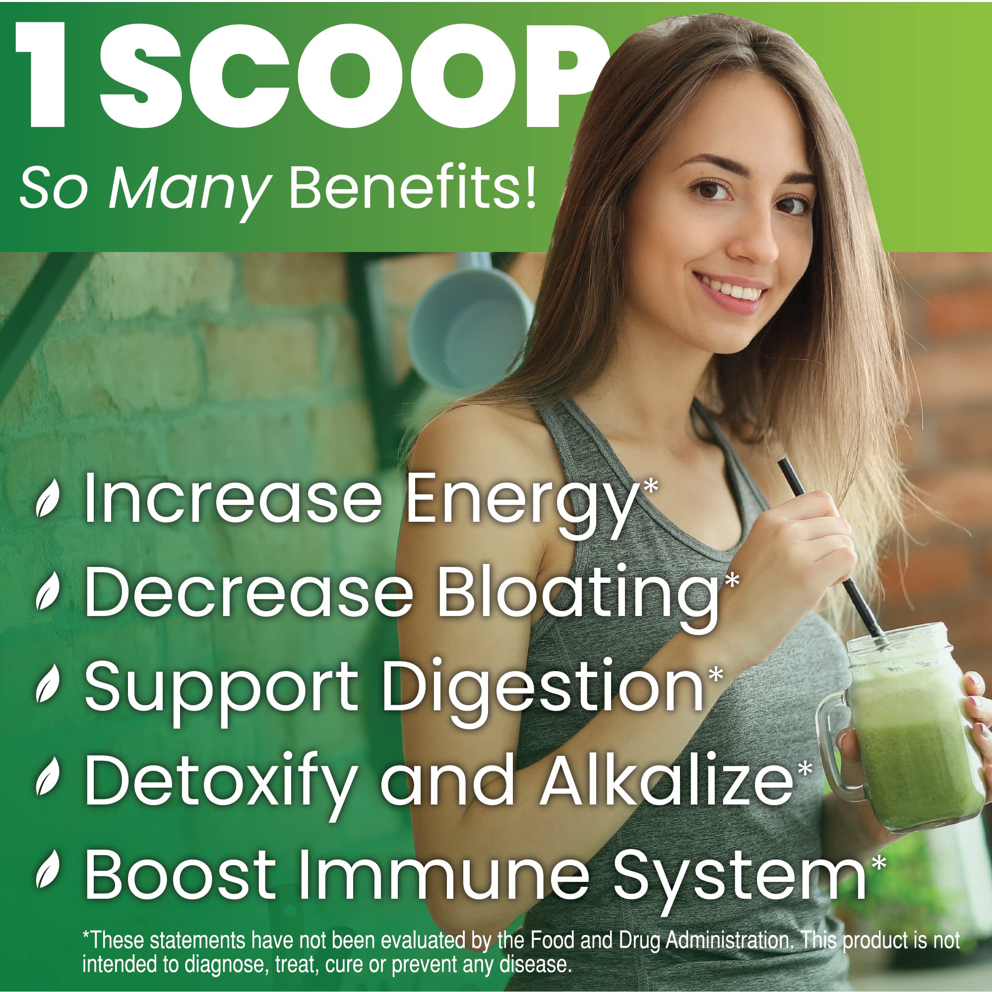 enhanced energy with spirulina blend