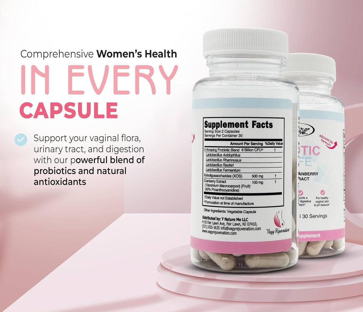 enhanced energy with Vagy probiotics