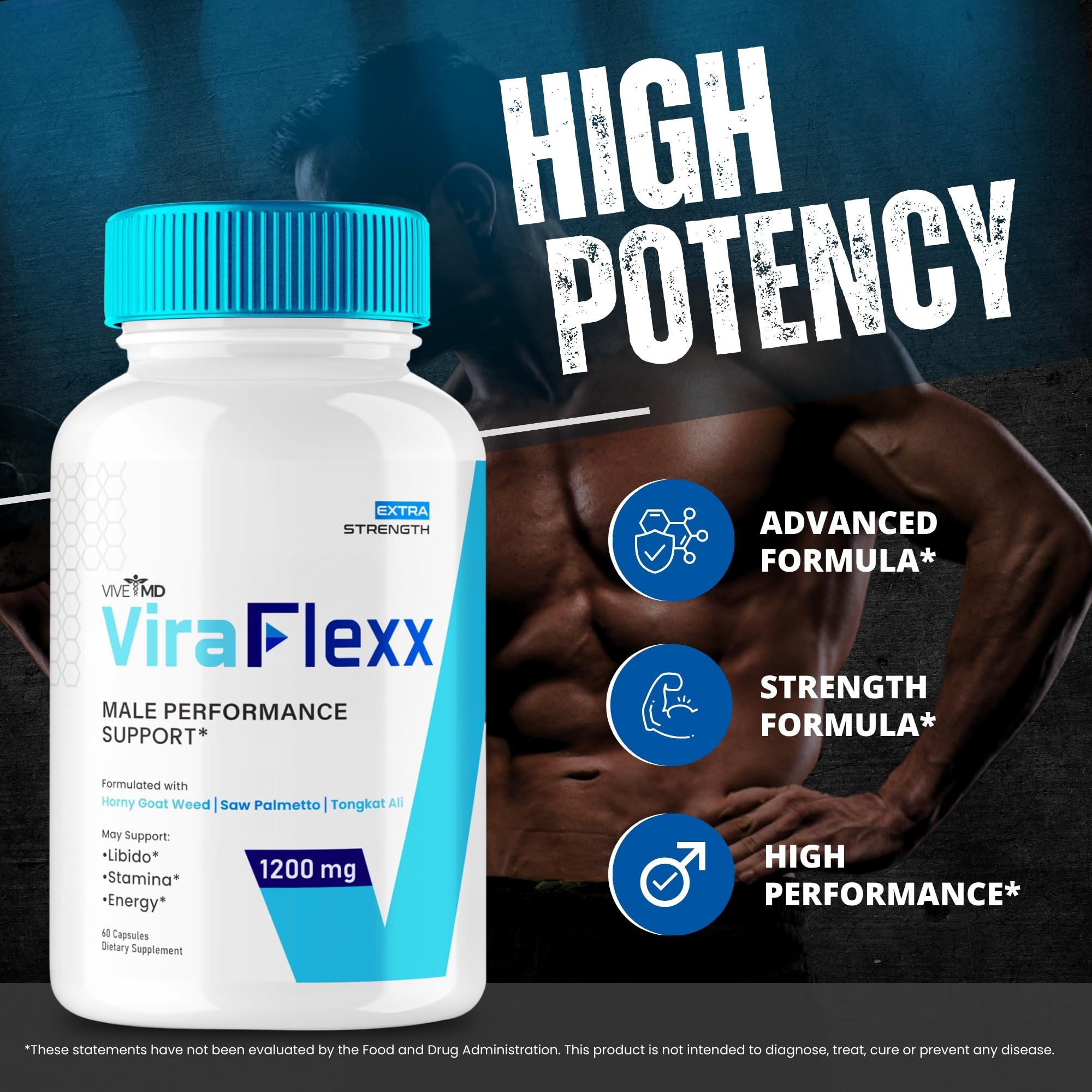 enhanced energy with ViraFlexx pills