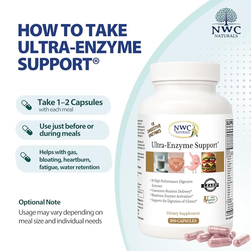 enhanced enzyme formula for nutrient absorption