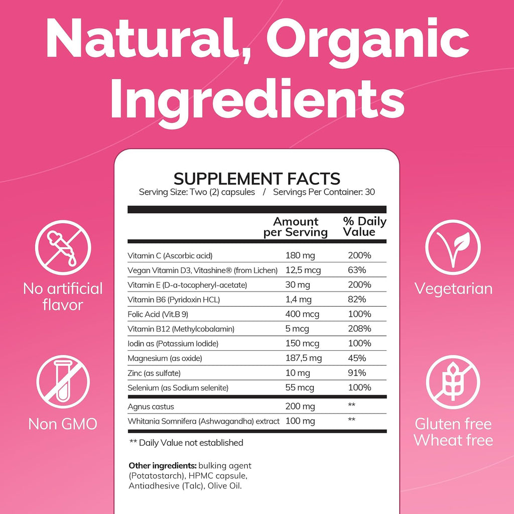 enhanced fertility with CONCEIVE PLUS vitamins