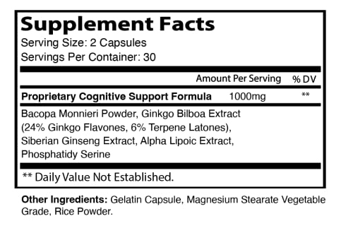 enhanced focus and cognitive support