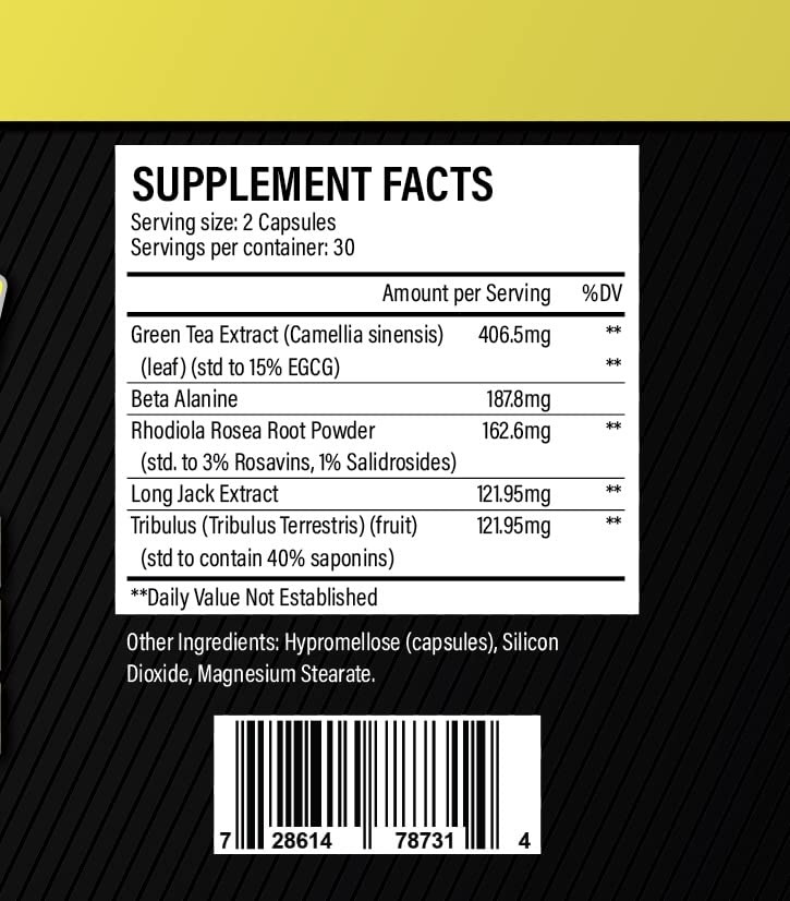 enhanced focus and energy supplement