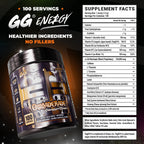 Enhanced focus and stamina formula