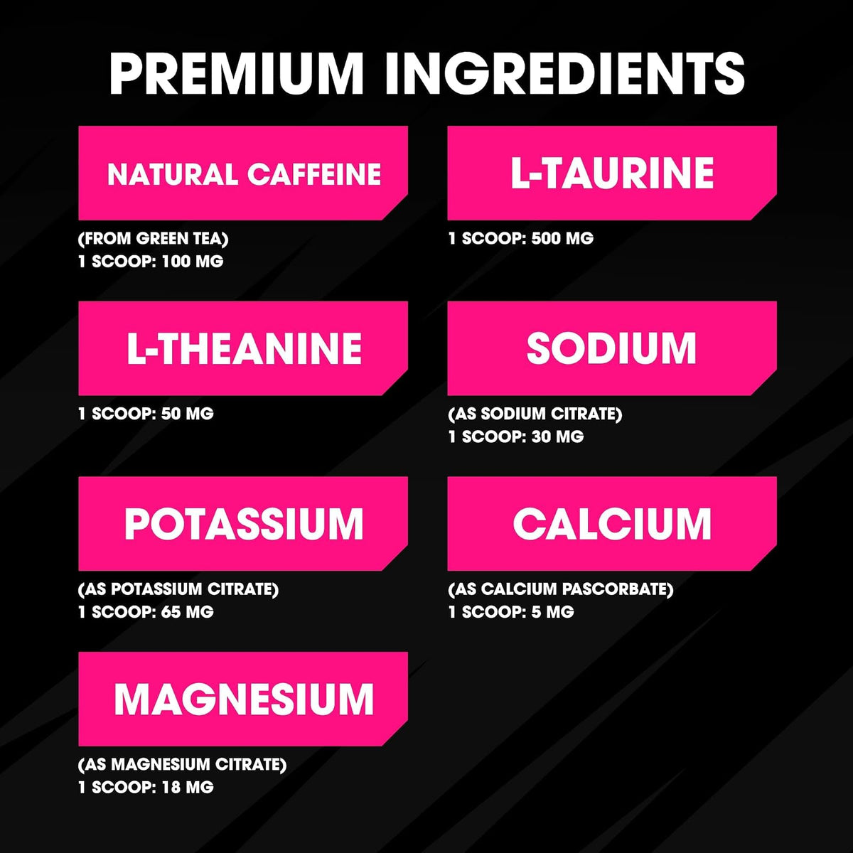 enhanced focus and stamina
