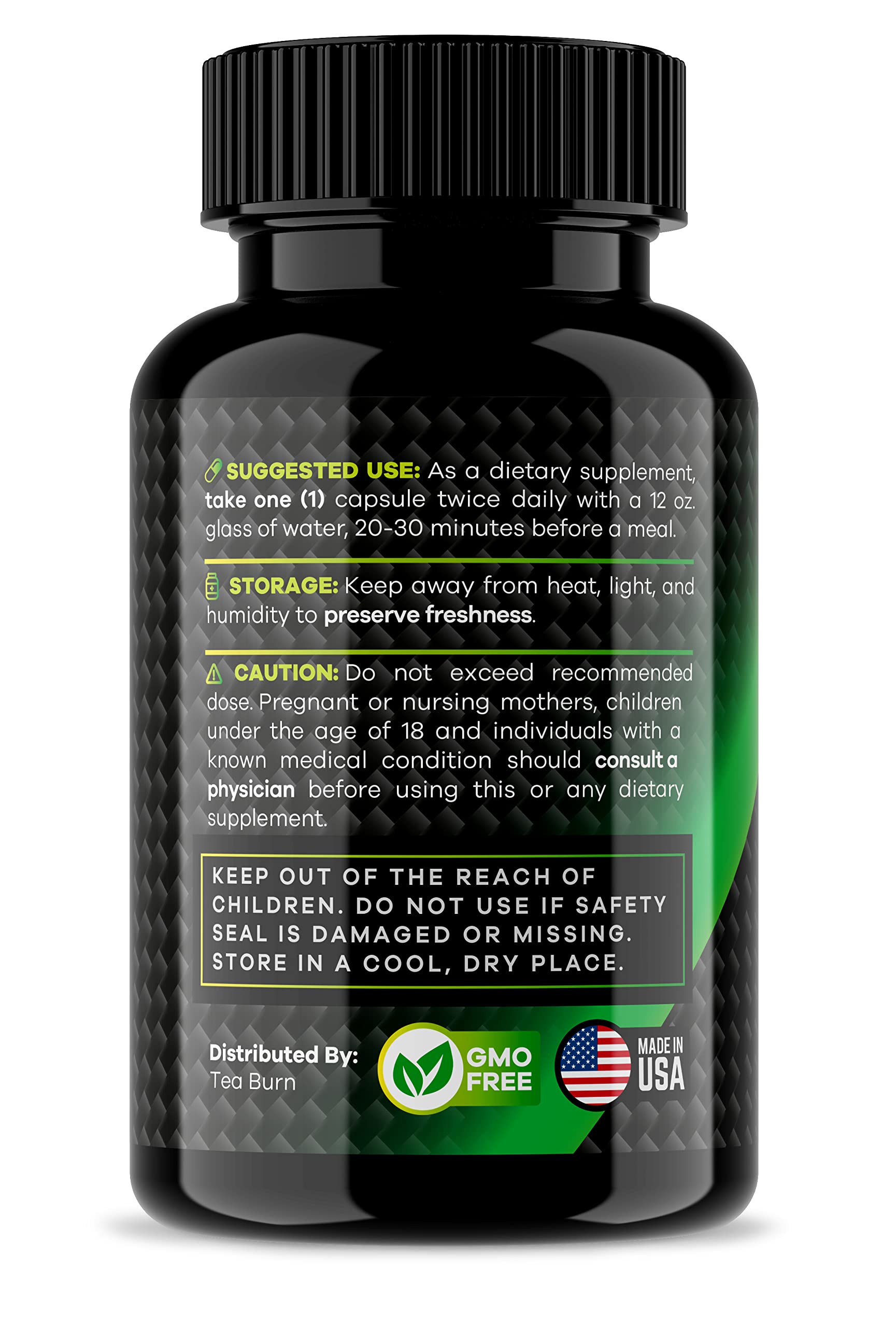 enhanced focus from green tea extract