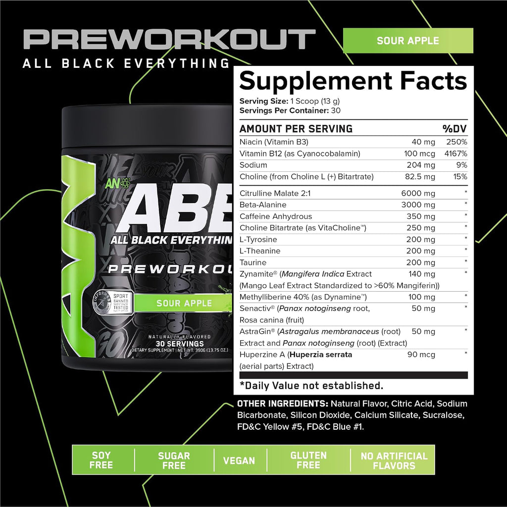 enhanced focus pre-workout for training