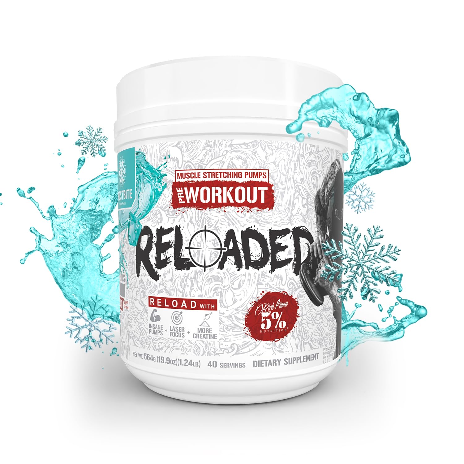 enhanced focus with 5% Nutrition pre-workout