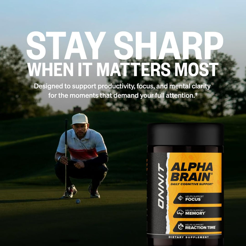 enhanced focus with Alpha Brain