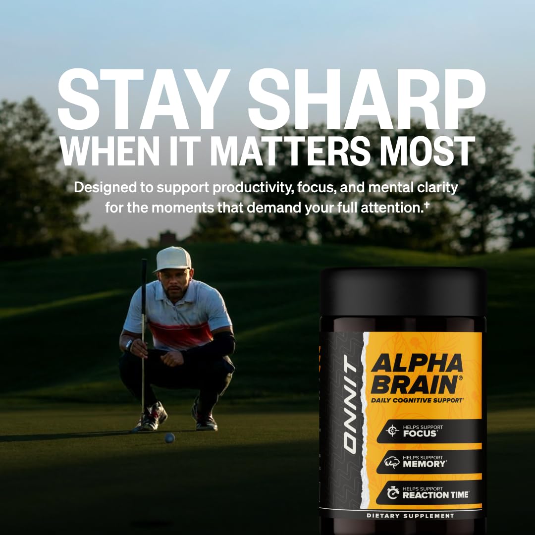 enhanced focus with Alpha Brain