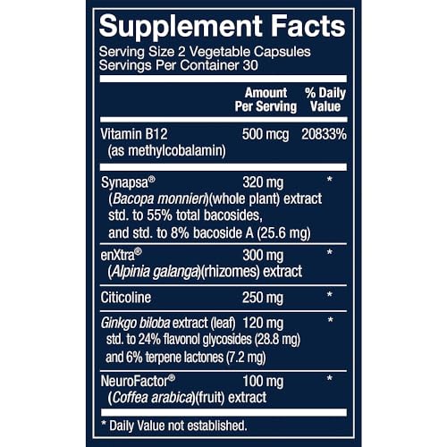 enhanced focus with blended vitamins