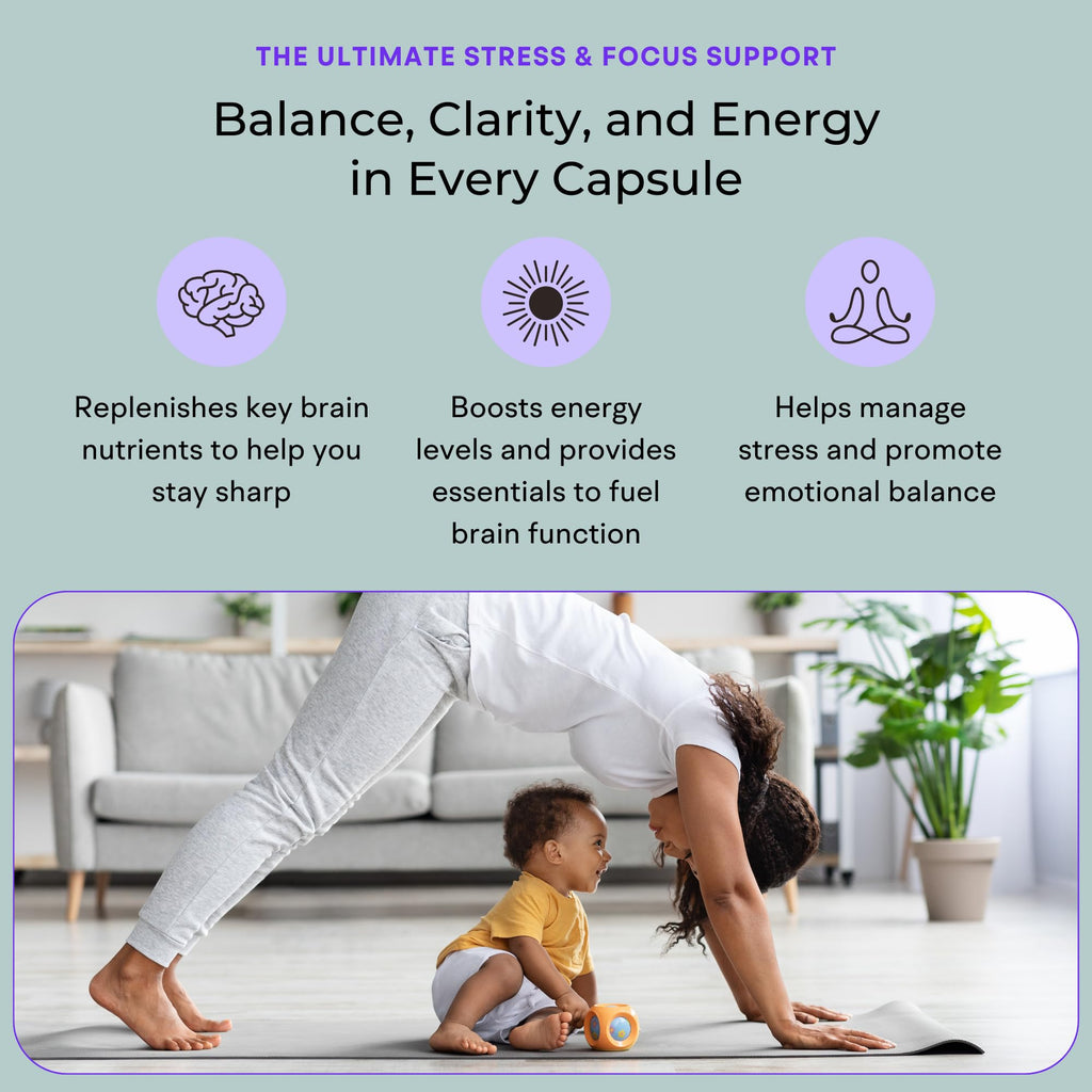 enhanced focus with blended vitamins