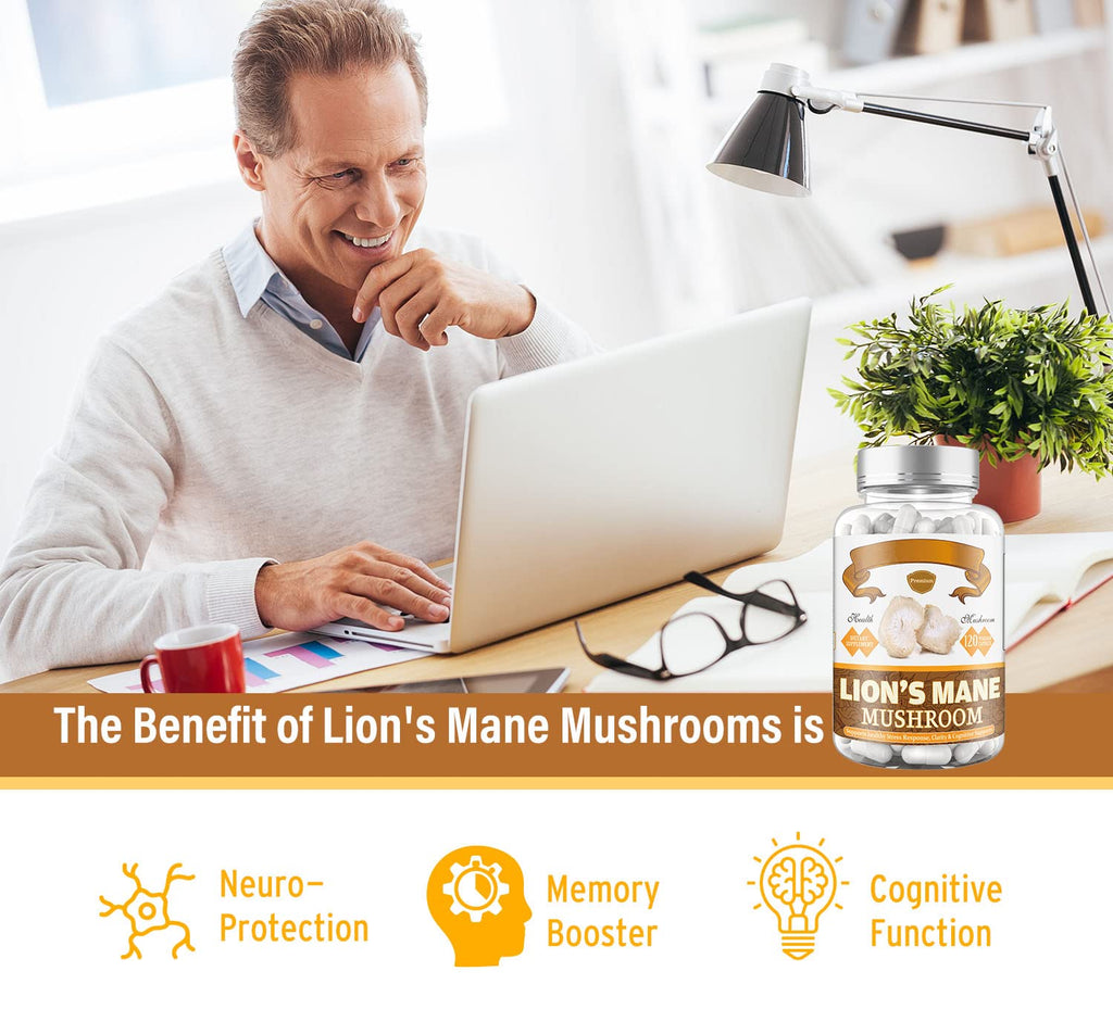 Enhanced focus with Brain Booster mushrooms