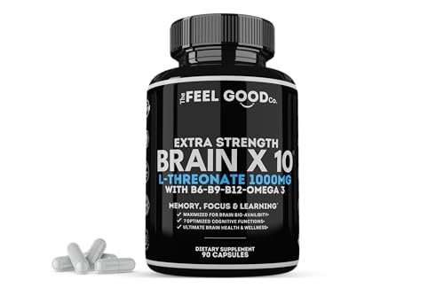 enhanced focus with Brain X blended vitamin & mineral supplements