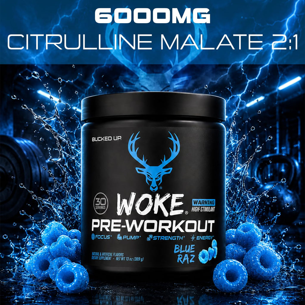 enhanced focus with Bucked Up pre-workout