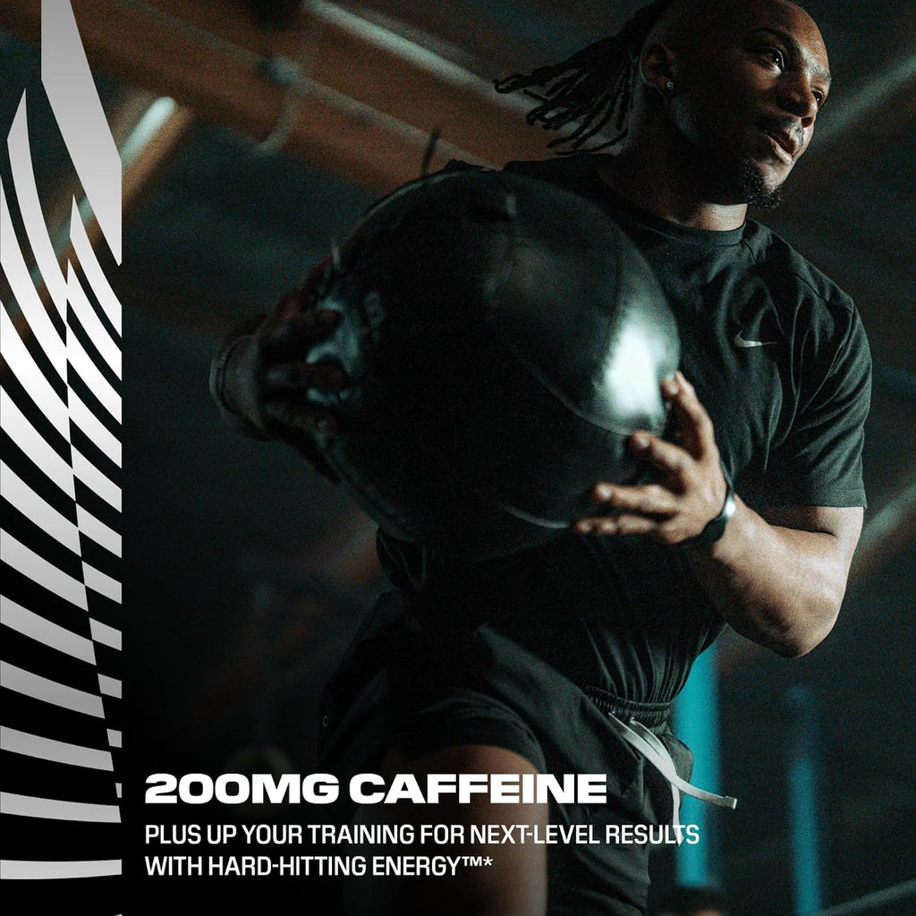 enhanced focus with C4 pre-workout
