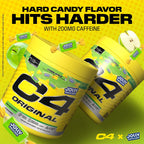 enhanced focus with C4 pre-workout
