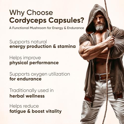 enhanced focus with Cordyceps mushrooms