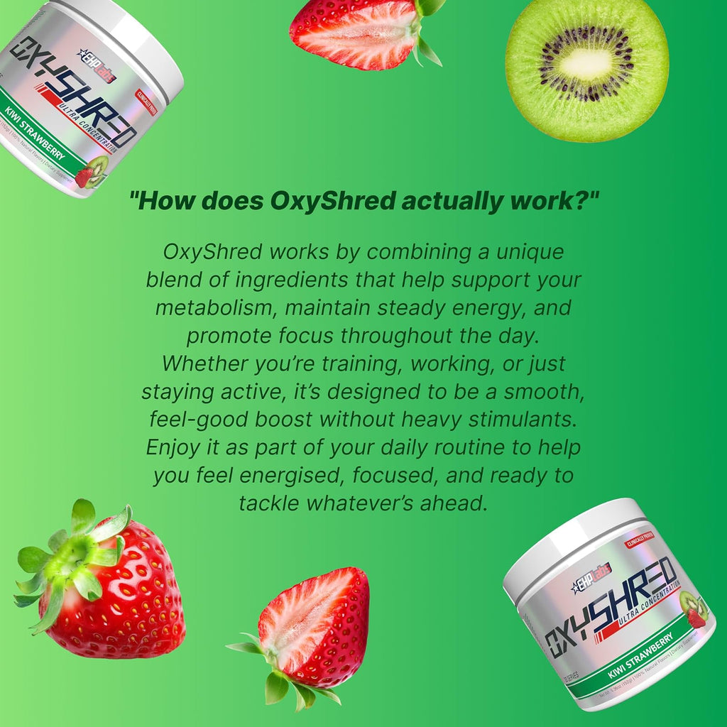 enhanced focus with EHP Labs OxyShred
