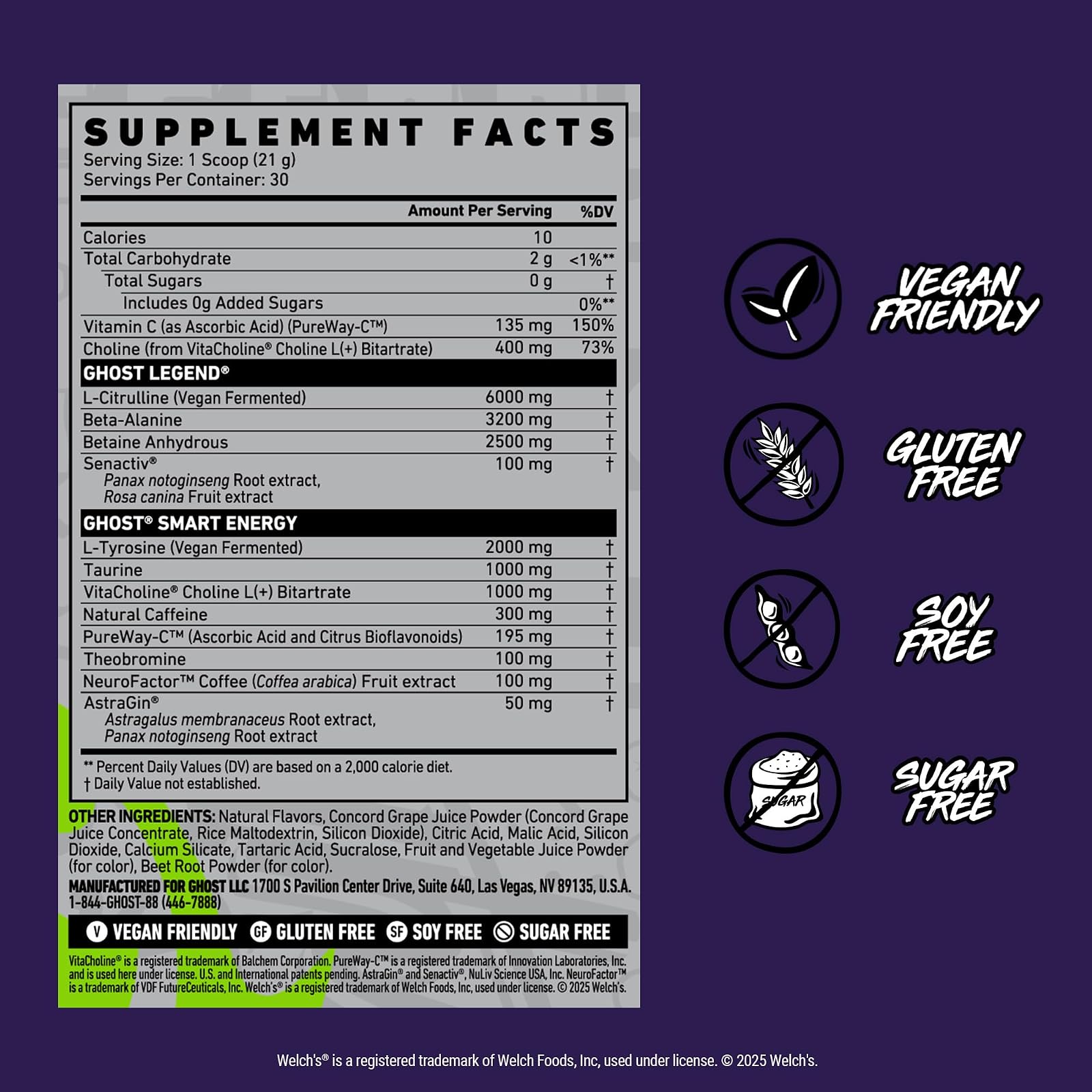 enhanced focus with GHOST pre-workout