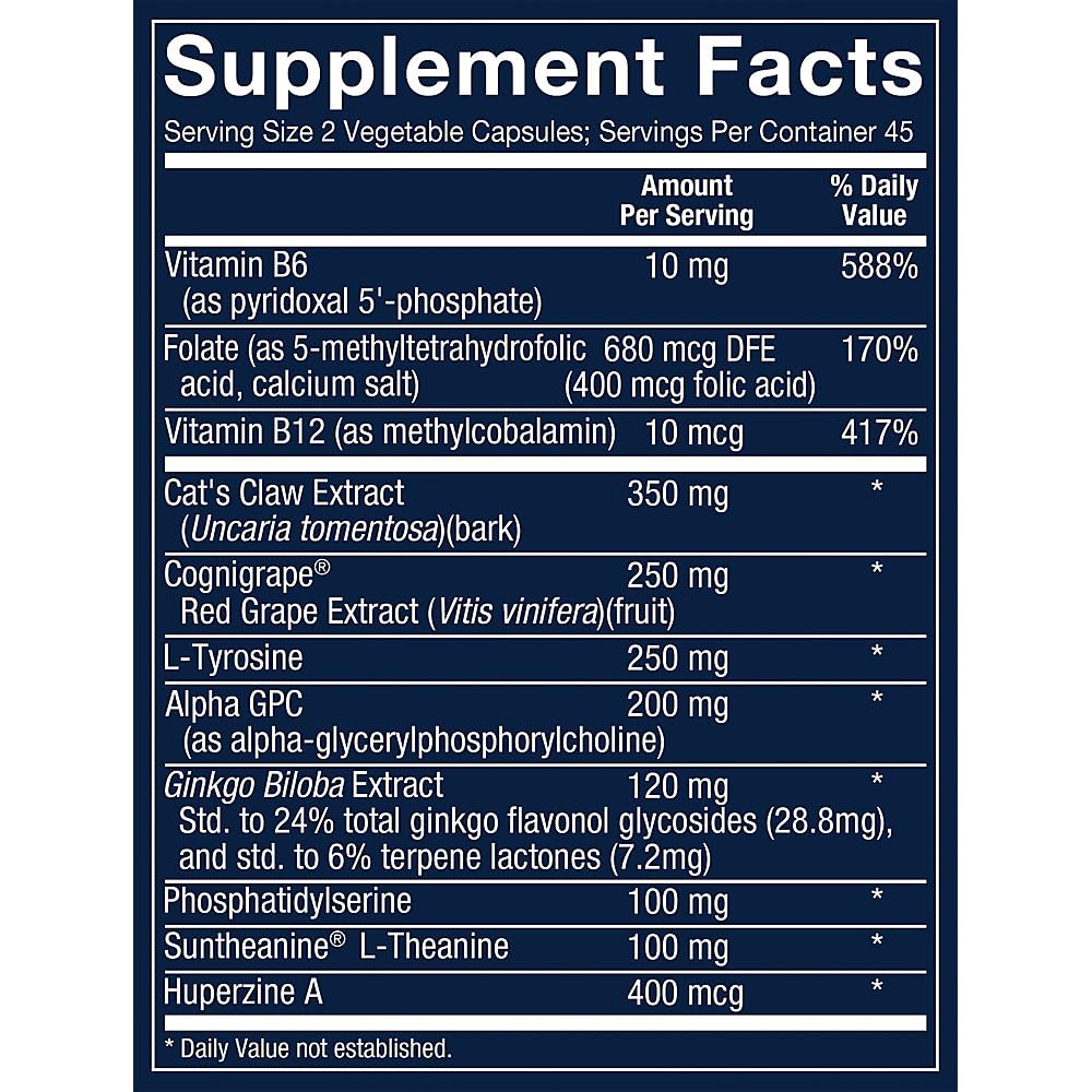 enhanced focus with ginkgo biloba