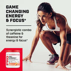 enhanced focus with GNC pre-workout