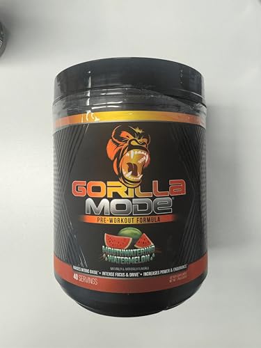 enhanced focus with Gorilla Mode pre-workout