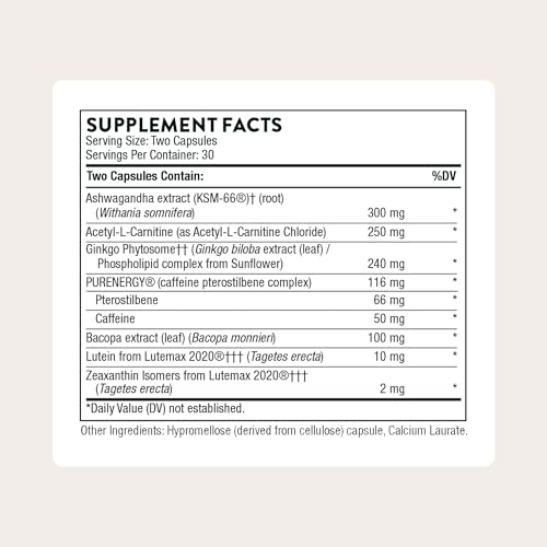 enhanced focus with l-carnitine supplement