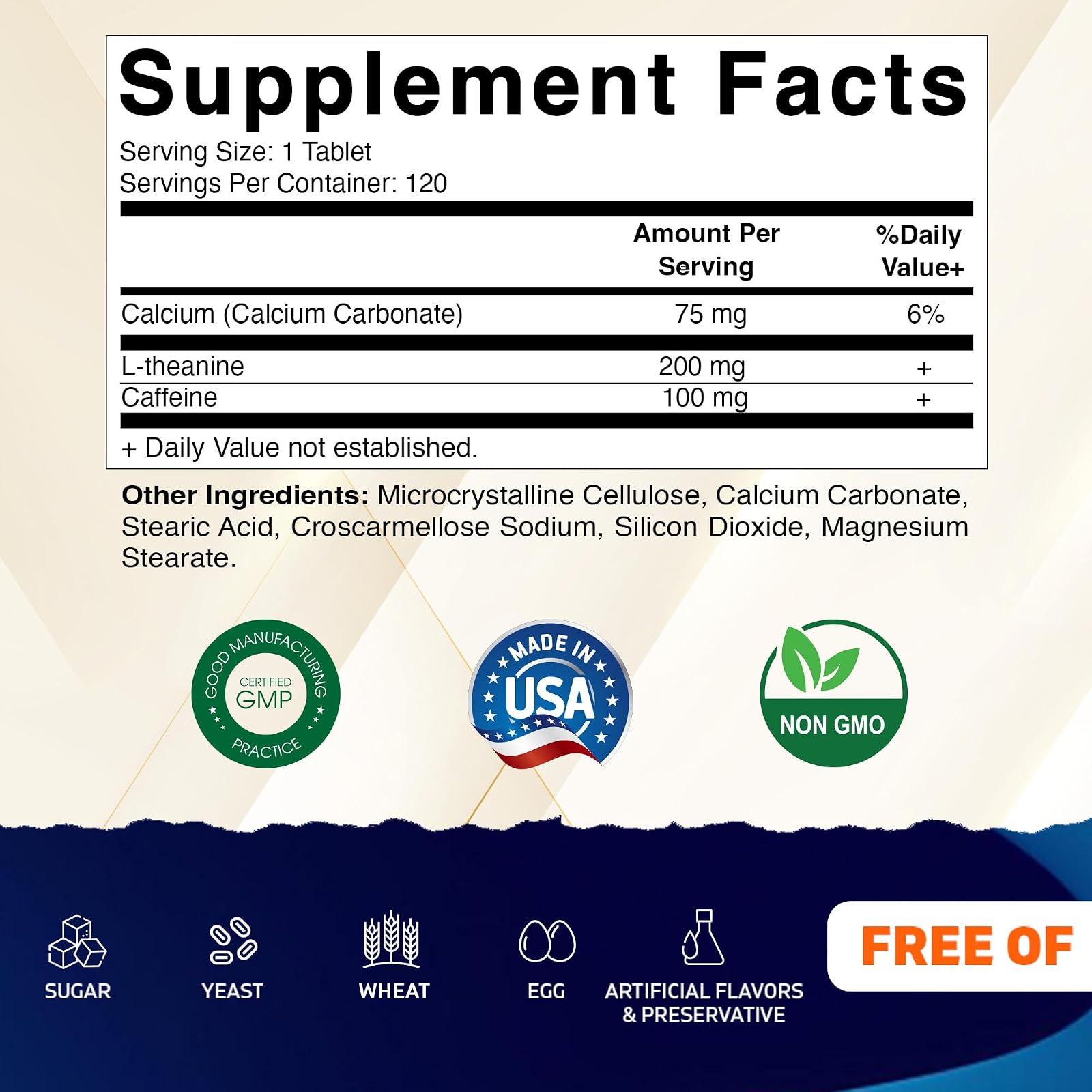 enhanced focus with l-theanine