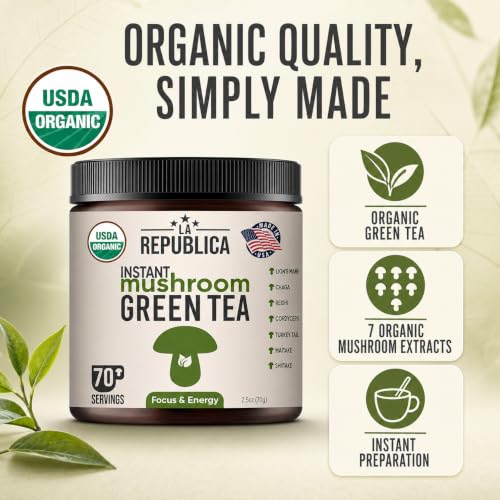 enhanced focus with La Republica tea