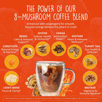 enhanced focus with mushroom coffee