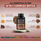 enhanced focus with mushroom supplements