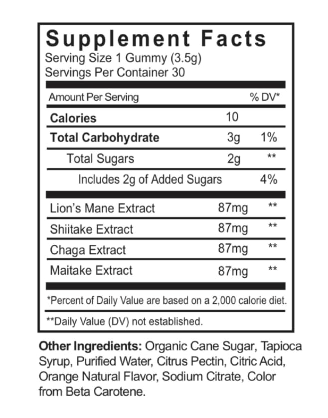 enhanced focus with mushroom supplements