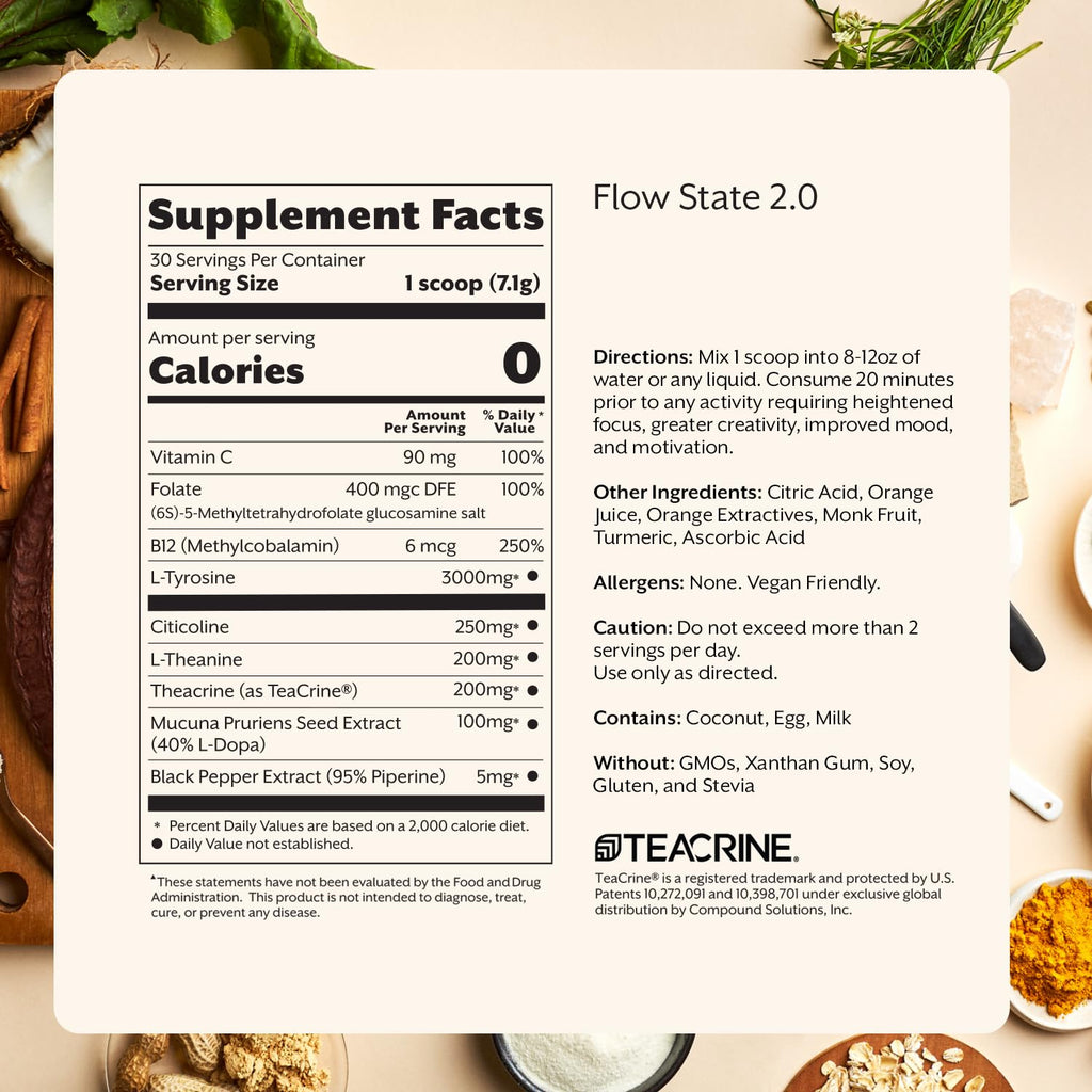enhanced focus with nootropic blend