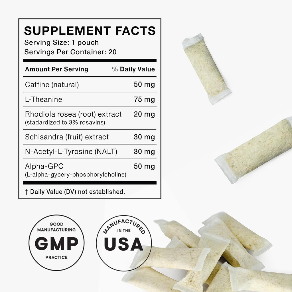 enhanced focus with nootropic pouches