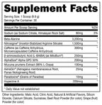 enhanced focus with pre-workout blend