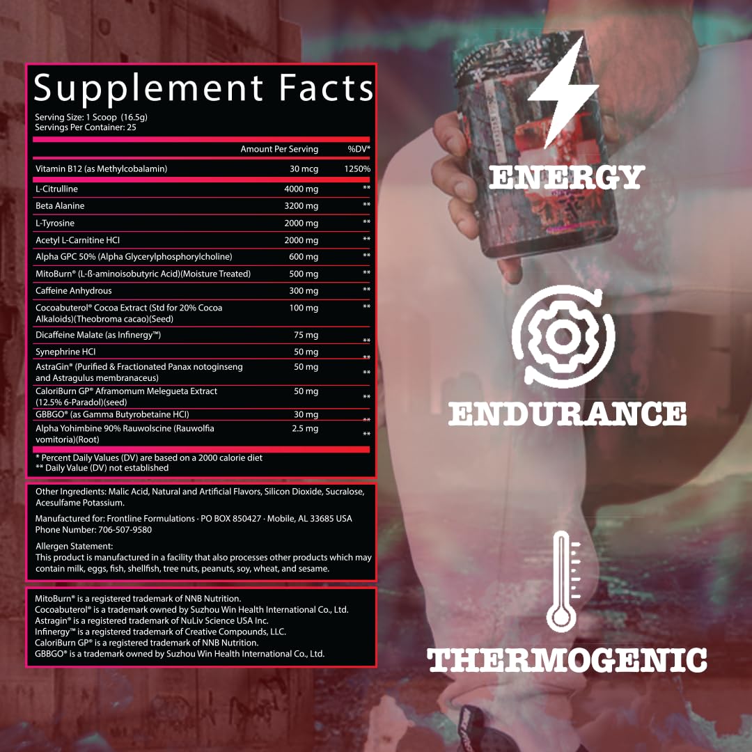 enhanced focus with pre workout formula