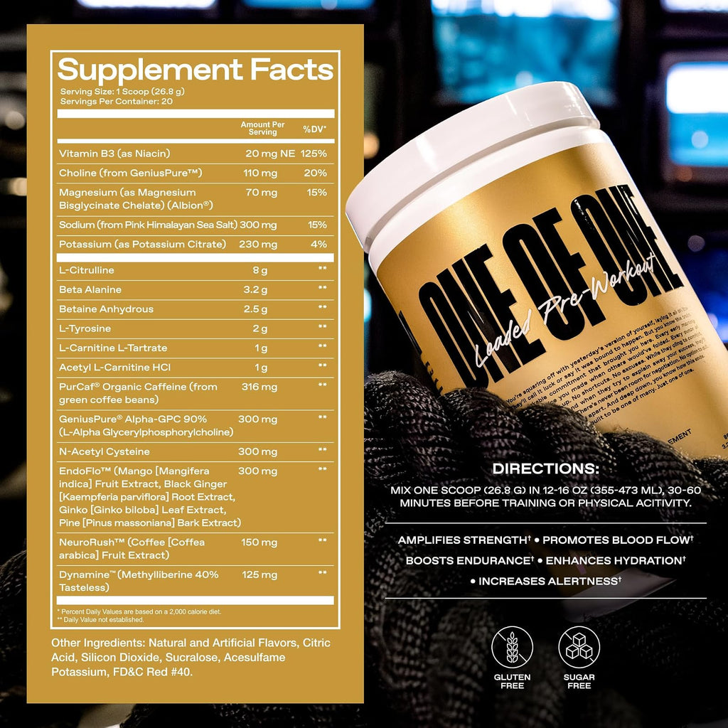 enhanced focus with pre-workout supplement