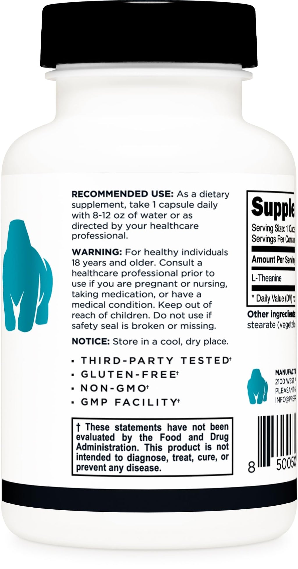 enhanced focus with Primal L-Theanine